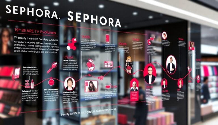Sephora History Explained in an Infographic: From Beauty to Business ...