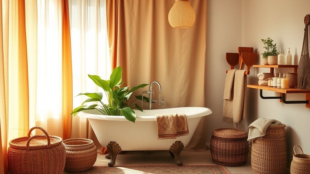 Boho Bathroom Makeover: Spa-Like Serenity With a Free-Spirited Twist ...